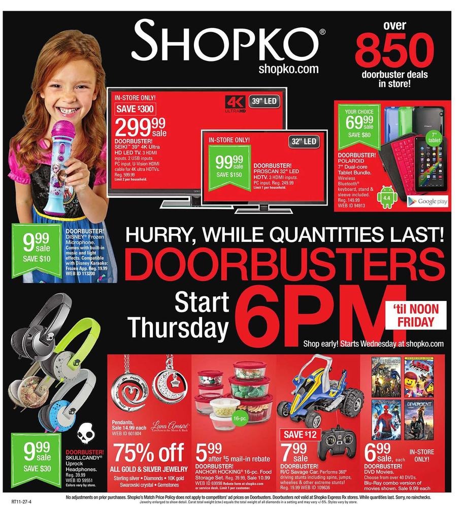 Shopko Black Friday Ad 2014! - Common Sense With Money