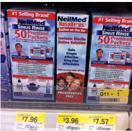 Urgent Rx Medicine Packets for 62¢ and Neilmed Nasal Drops for 96¢ at ...