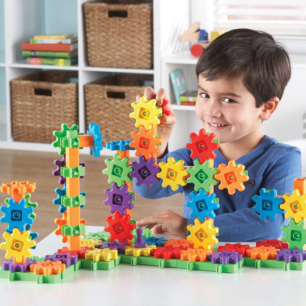 Learning Resources Gears! Gears! Gears! Deluxe Building Set, 100 Pieces ...