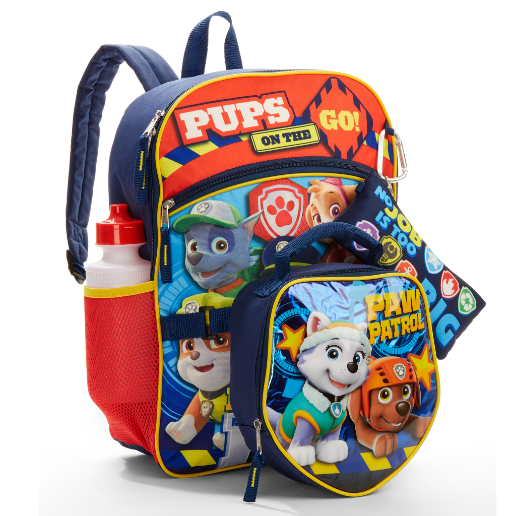 Walmart: Paw Patrol 5 Piece Backpack Set Only $8.88! (Reg $14.88 ...