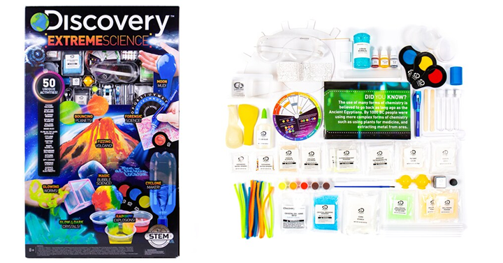 KOHL’S BLACK FRIDAY SALE! Discovery Extreme Science Kit with 50 Unique ...