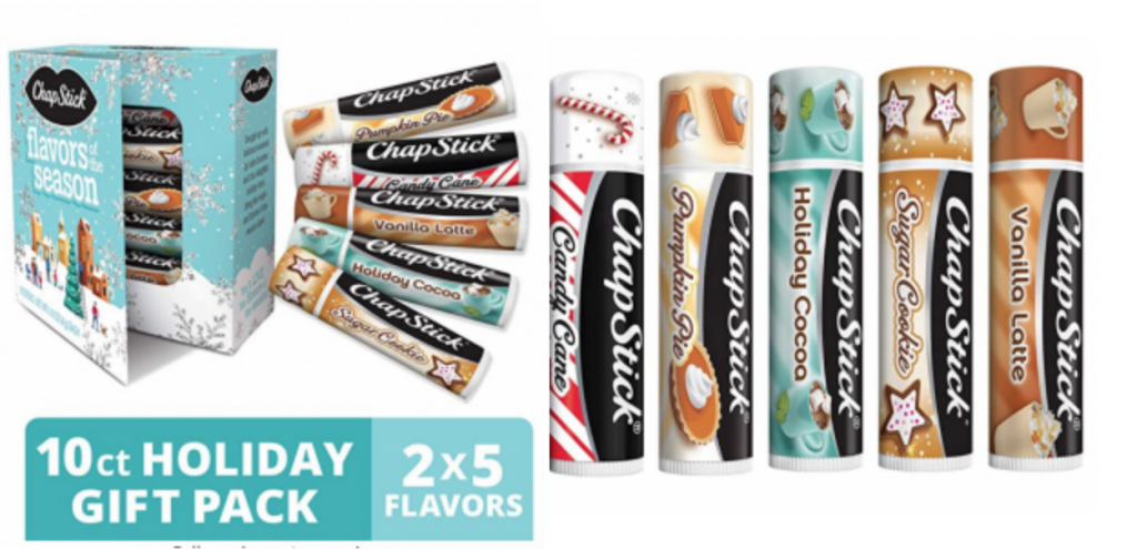ChapStick Lip Balm Holiday Storybook Gift Pack 10-Count Just $9.99 ...