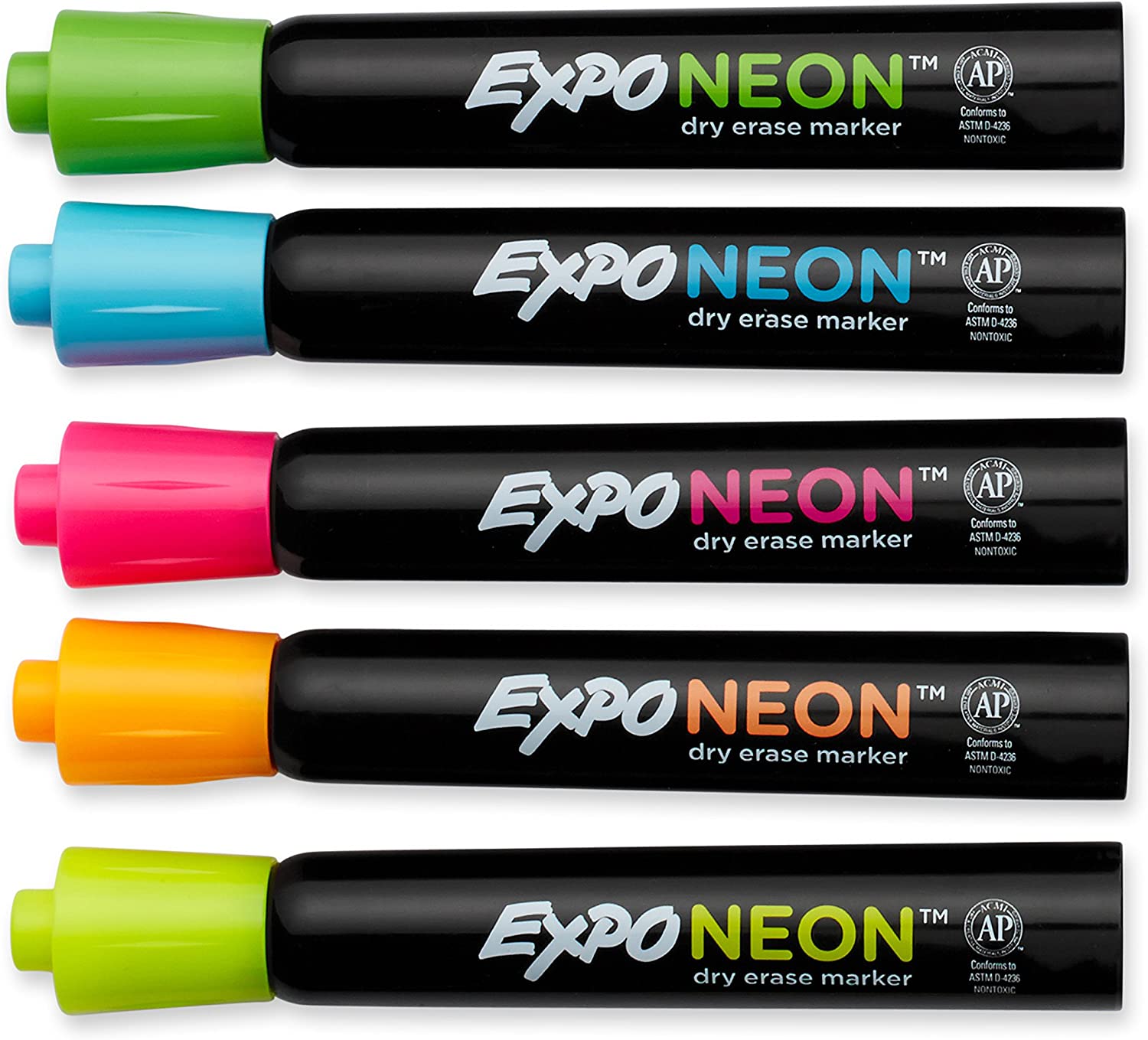 EXPO Window Neon Dry Erase Markers (5-Count) – Only $8.57! - Common ...