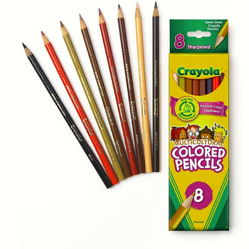 Crayola Multicultural Colored Pencils 8-count Only $2.38! (Reg. $5 ...