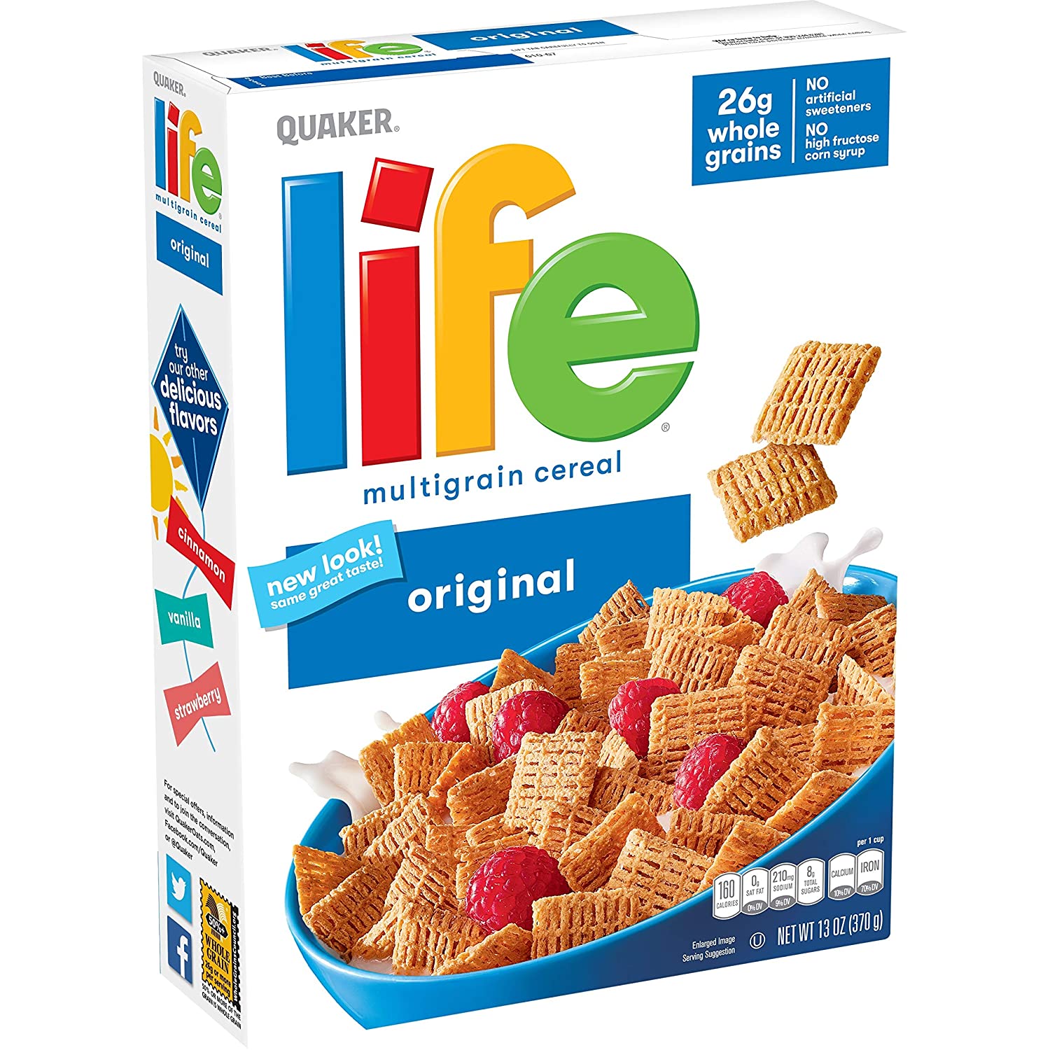 Life Breakfast Cereal, Original, 13oz Boxes (3 Pack) – Only $5.44 ...