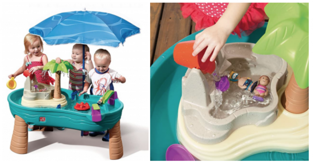 Step2 Splish Splash Seas Water Table w/ Umbrella $61.99! (Reg. $79.99 ...