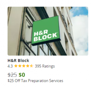 $25 off at H&R Block! - Common Sense With Money