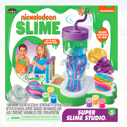 Nickelodeon Super Scented Glitter Slime Studio by Cra-Z-Art Only $10.90 ...
