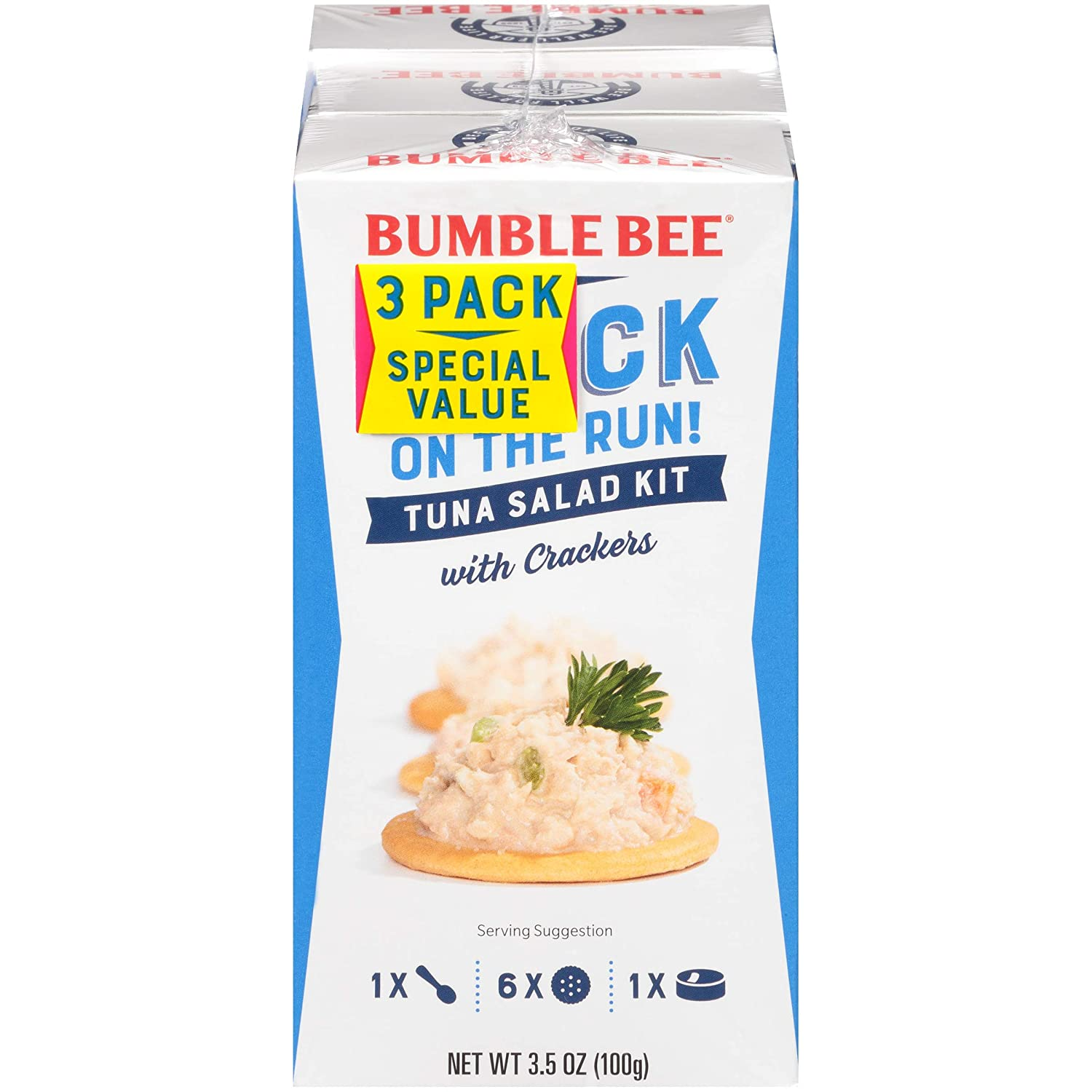 Bumble Bee Snack on the Run Tuna Salad with Crackers Kit 3 Pack Only $3 ...