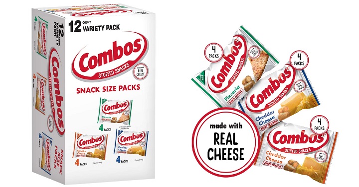 Combos Variety Pack Fun Size Baked Snacks (12 Count) Only $3.36 Shipped ...