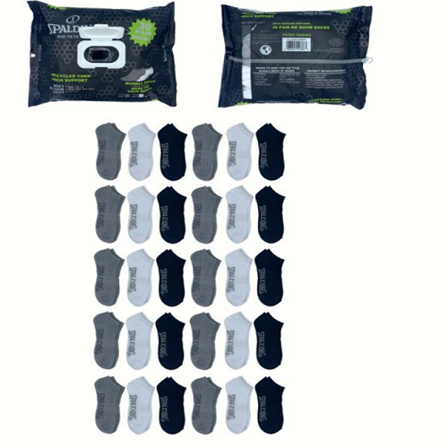 Spalding Men’s Socks 30-Pack Only $10 - Common Sense With Money