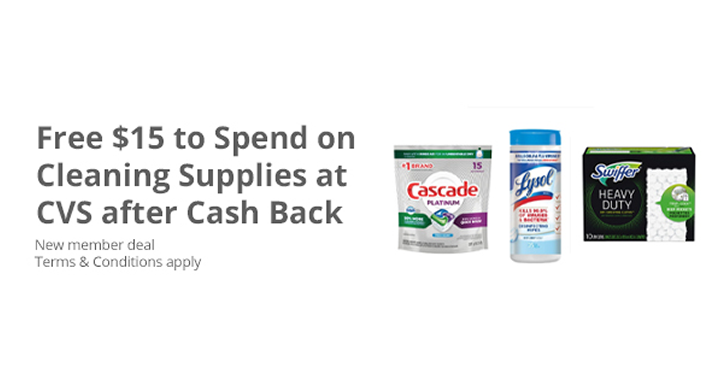 Awesome Freebie! Get a FREE $15 to Spend on Cleaning Supplies at CVS ...
