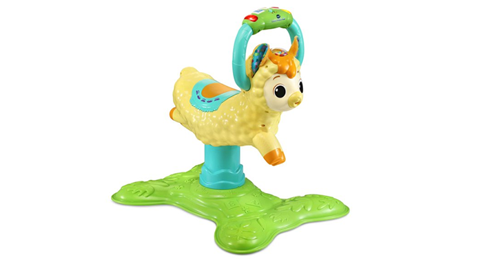 VTech Bounce and Discover Llama Interactive Indoor Ride-On Toy – Just ...