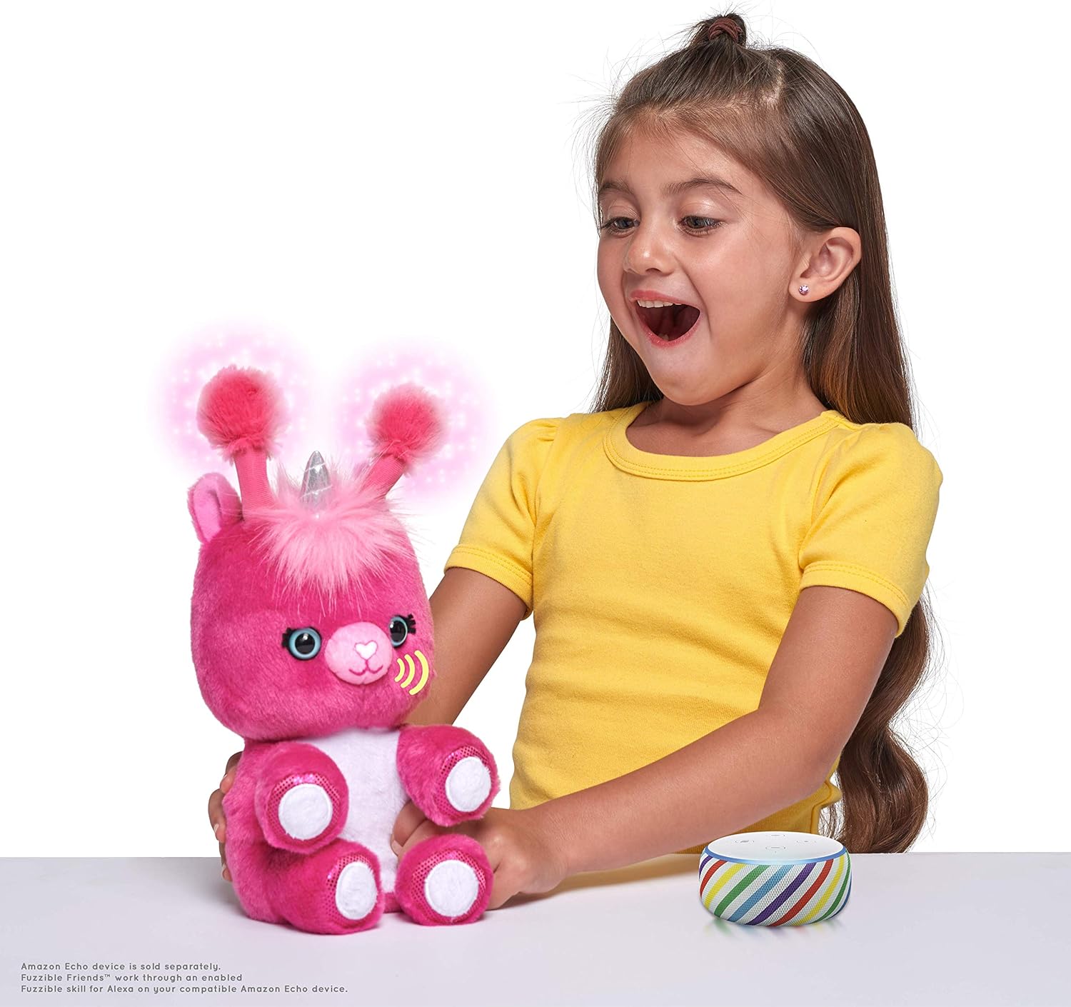 Fuzzible Friends Sparkles The Unicorn Plush Light Up Toy – Only $9.51 ...