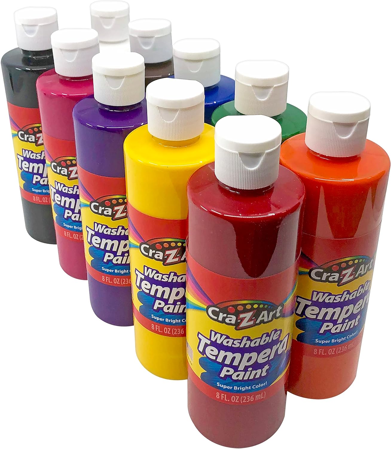 Cra-Z-Art Washable Tempera Paint (Pack of 10) – Only $15.49! - Common ...