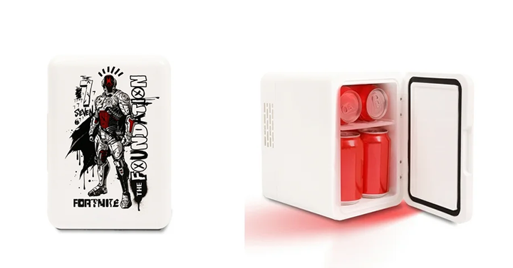 Fortnite Foundation 6 Can Mini Fridge – Just $13.88! - Common Sense ...