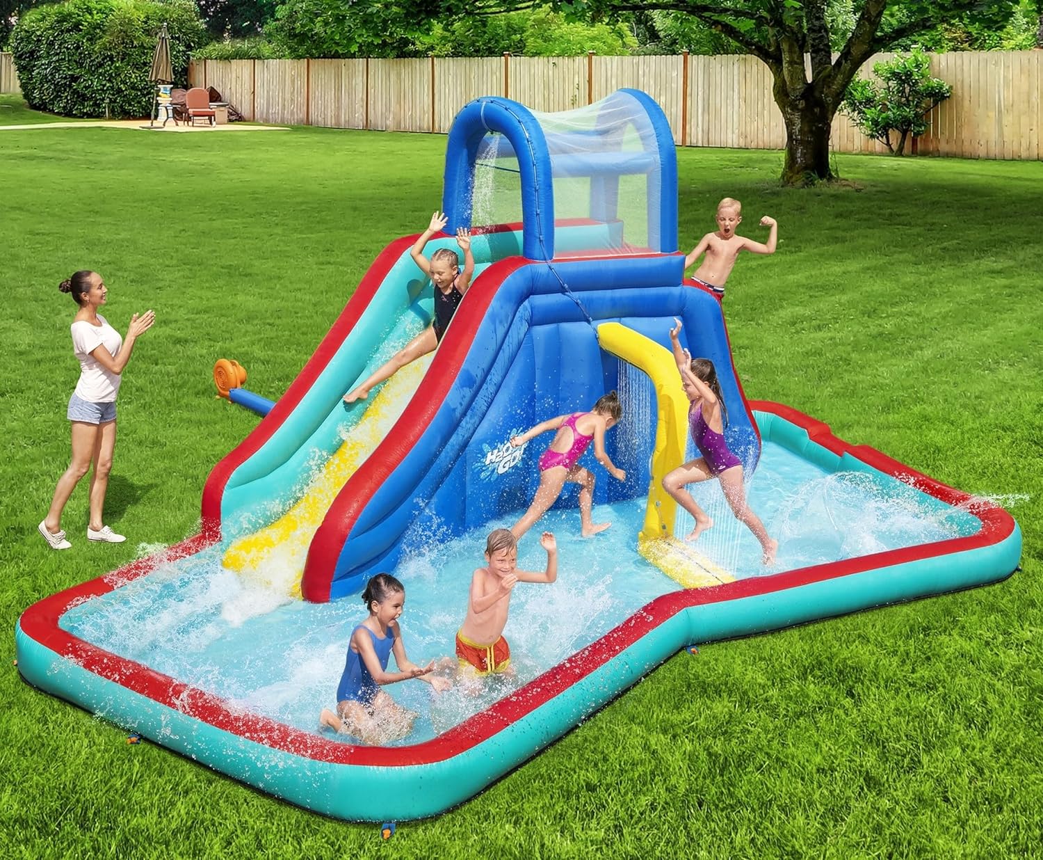 Bestway H2OGO! Waterfall Waves Mega Water Park – Only $266.50! - Common ...