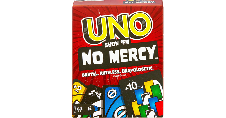 UNO Show ‘em No Mercy Card Game – Just $9.97! - Common Sense With Money