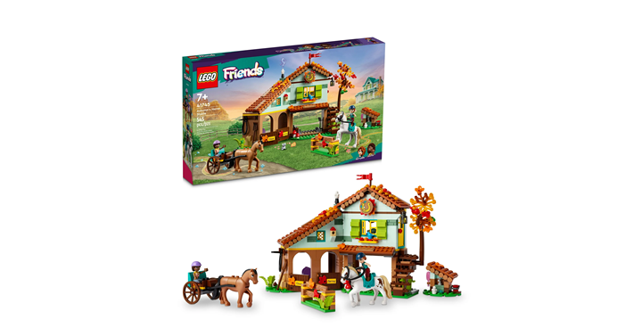 LEGO Friends Autumn’s Horse Stable Building Set, 41745 – Just $30.00 ...