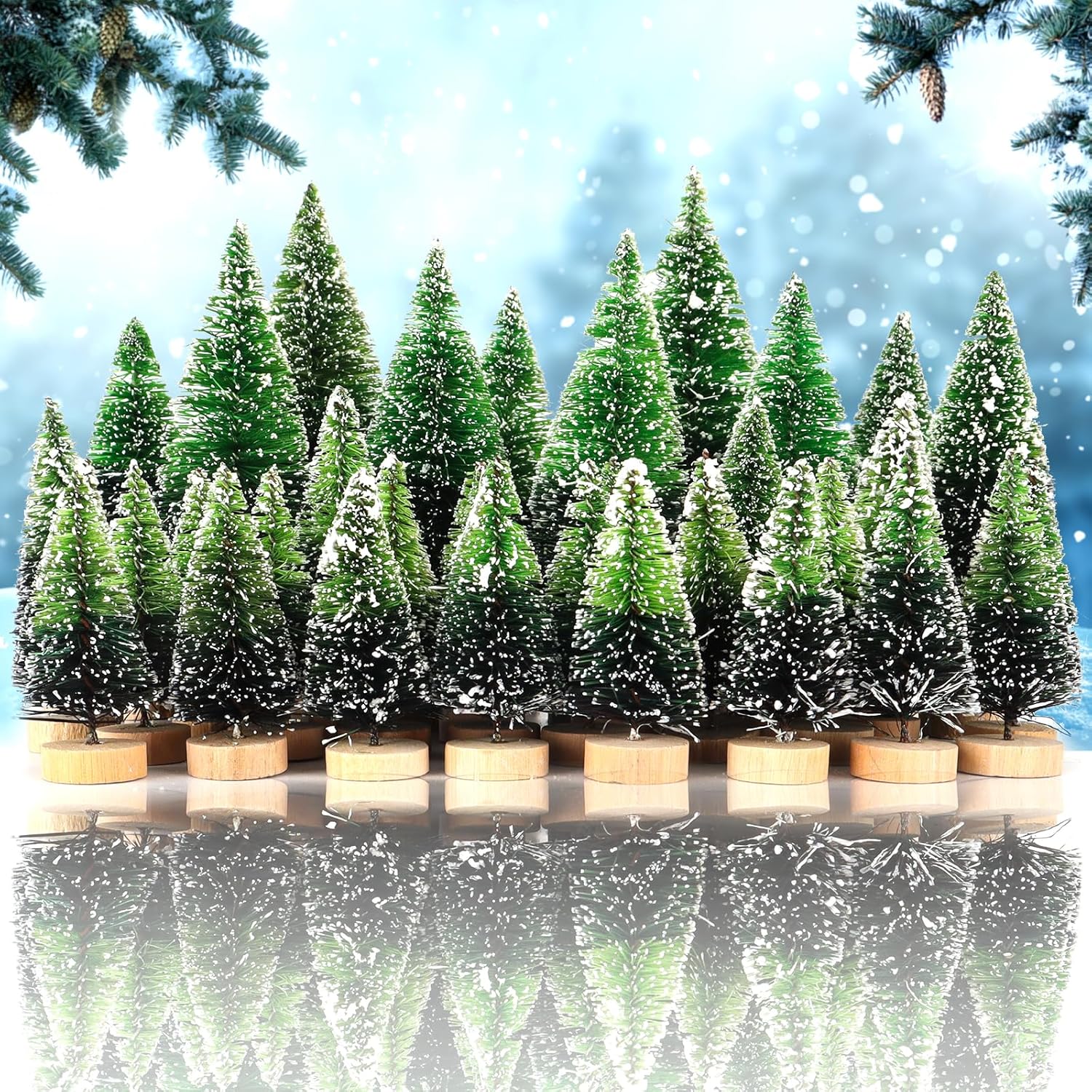 Mini Christmas Trees (34 Count) – Only $11.89! - Common Sense With Money