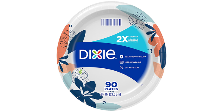Dixie Paper Plates, 8 1/2 inch, 90 Count – Just $5.09! - Common Sense ...